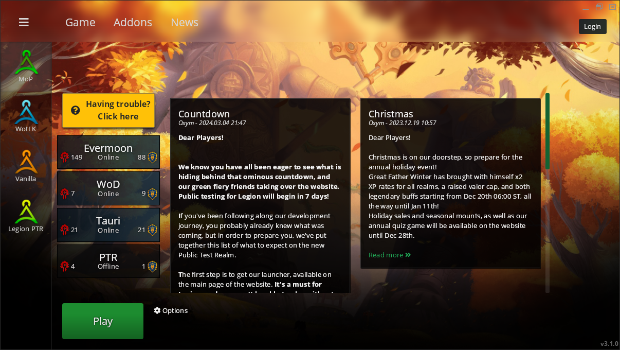 Tauri Launcher - Lutris