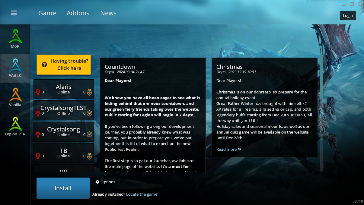 Tauri Launcher - Lutris